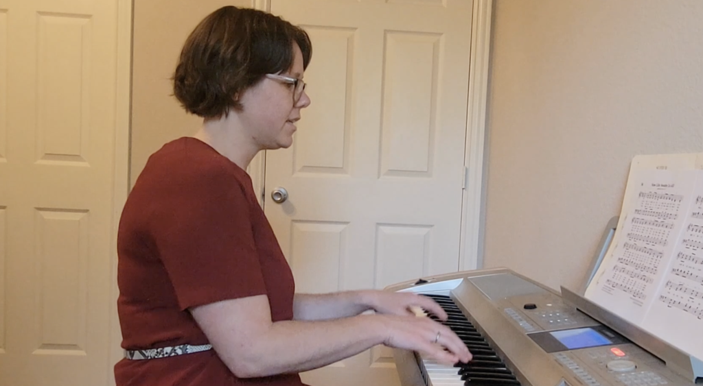 New Life Awaits Us All, performed by Ivy Hauser at The Gathering, A ...